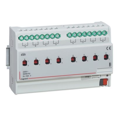 KNX ON-OFF DIN CONTROLEUR8 SORTIES 16A